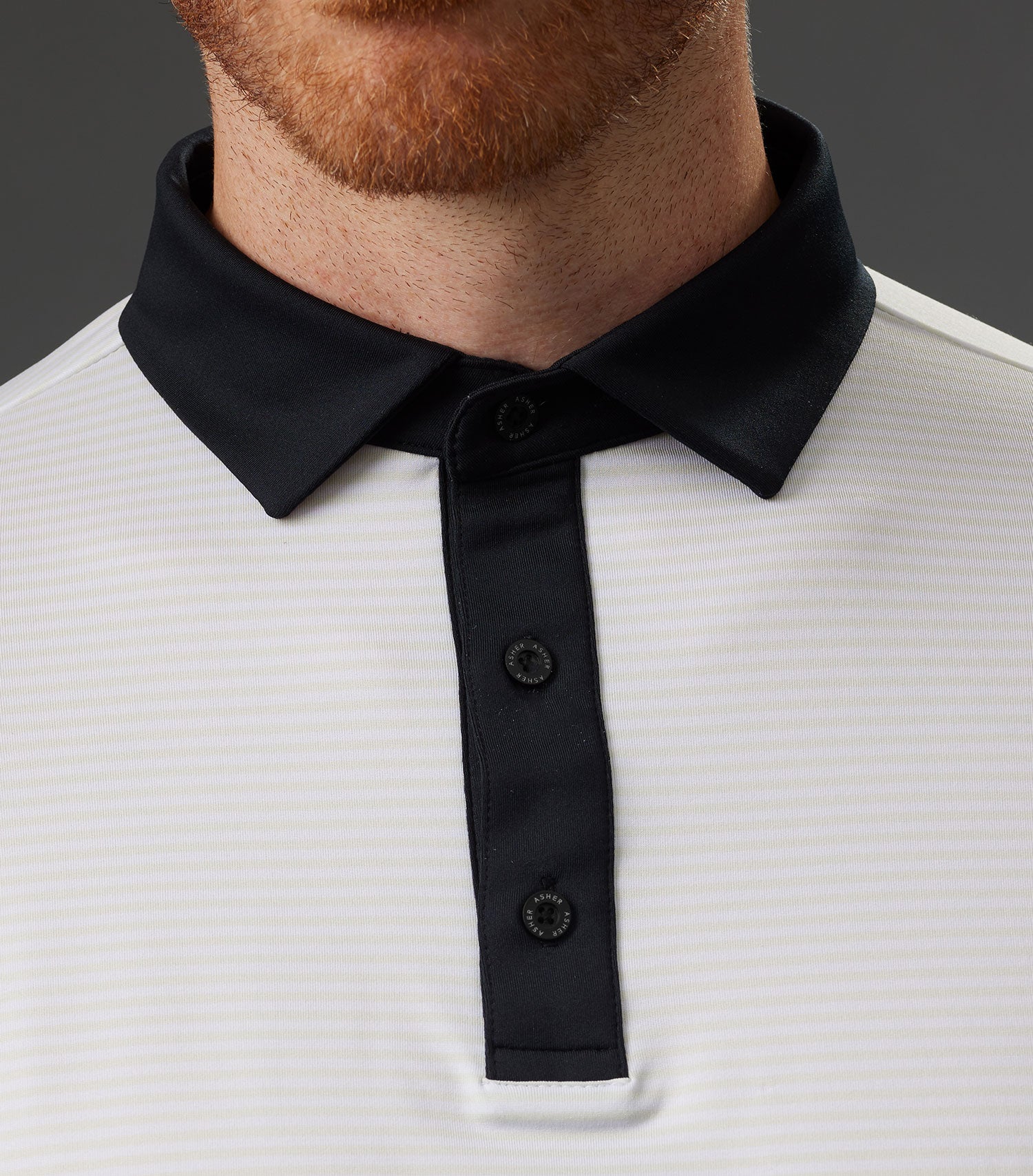 ASHER Golf | Traverse Stripe Golf Polo – Asher Golf