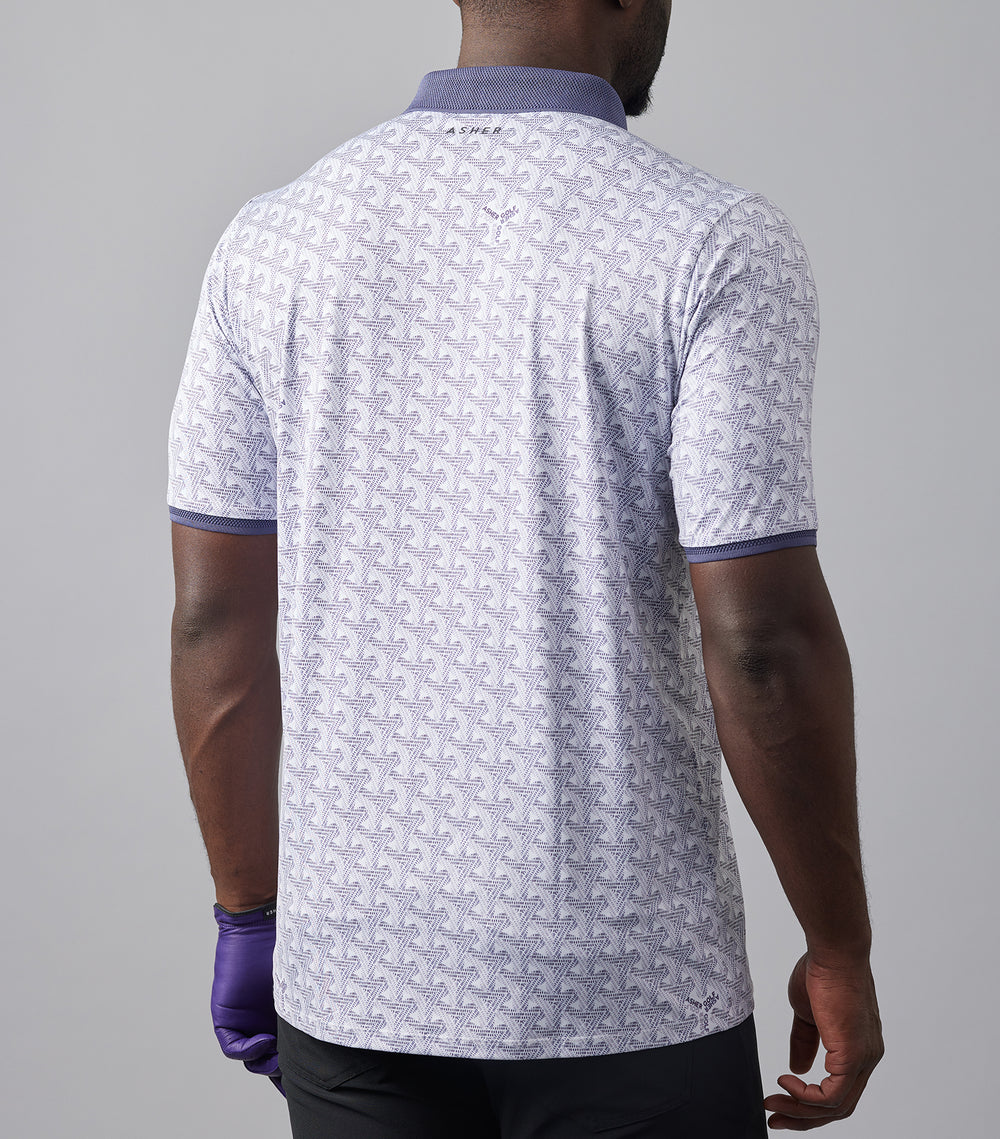 ASHER Golf | Mens Dogleg Polo