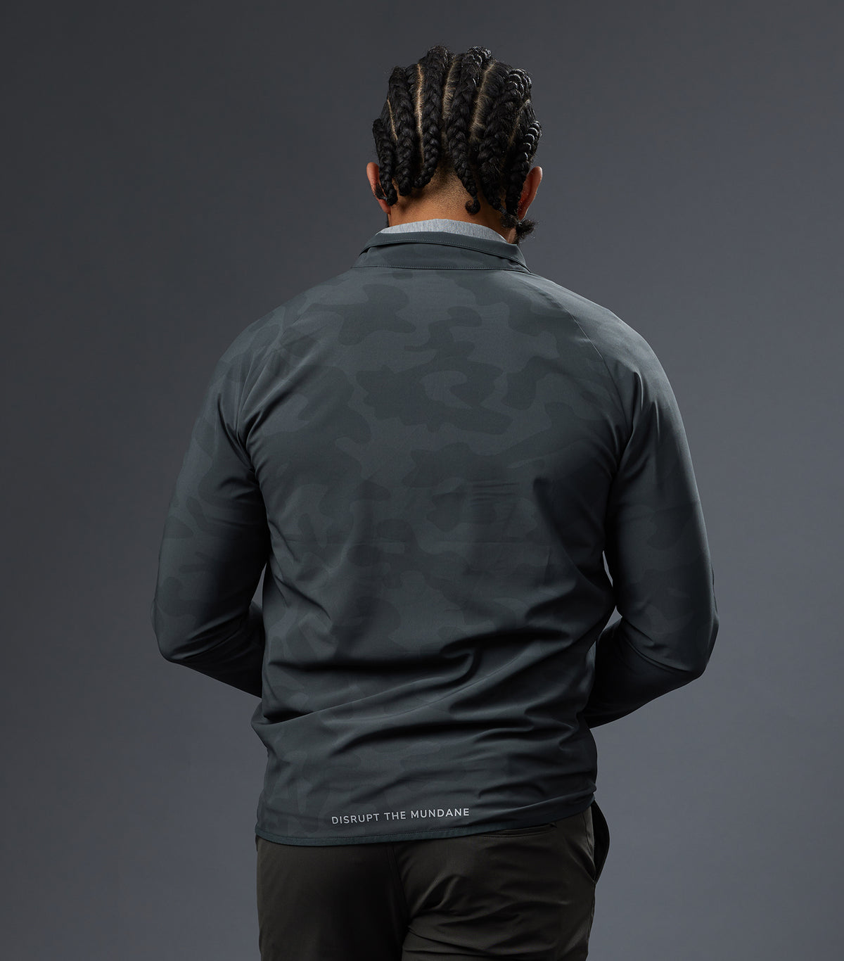 ASHER Golf | Golf Shell Jacket - Shadow Camo